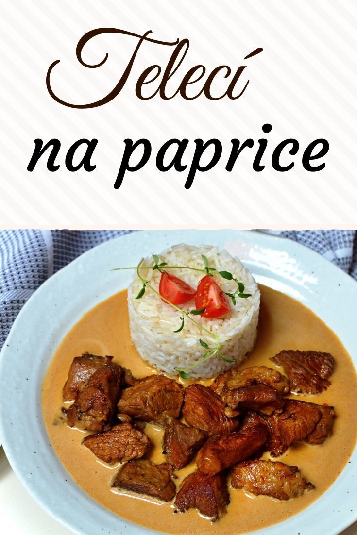 Telecí maso na paprice » MlsnáVařečka.cz